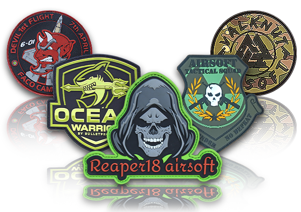 Custom Airsoft Team Patches