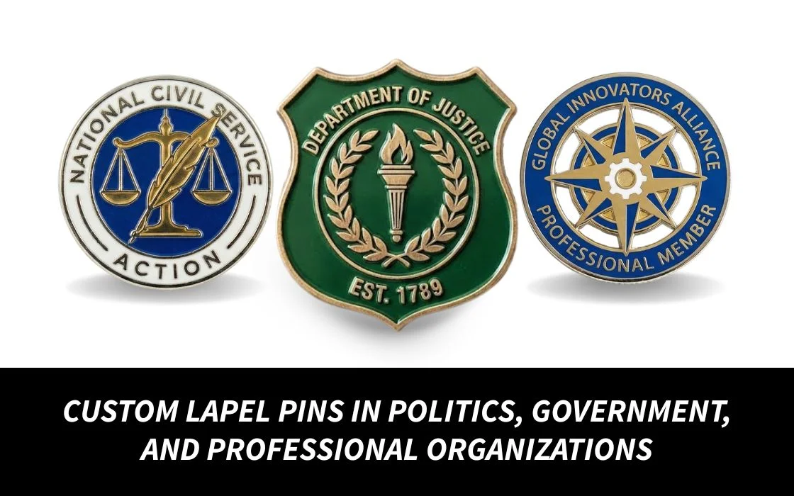 Custom Lapel Pins in Professional Organizations