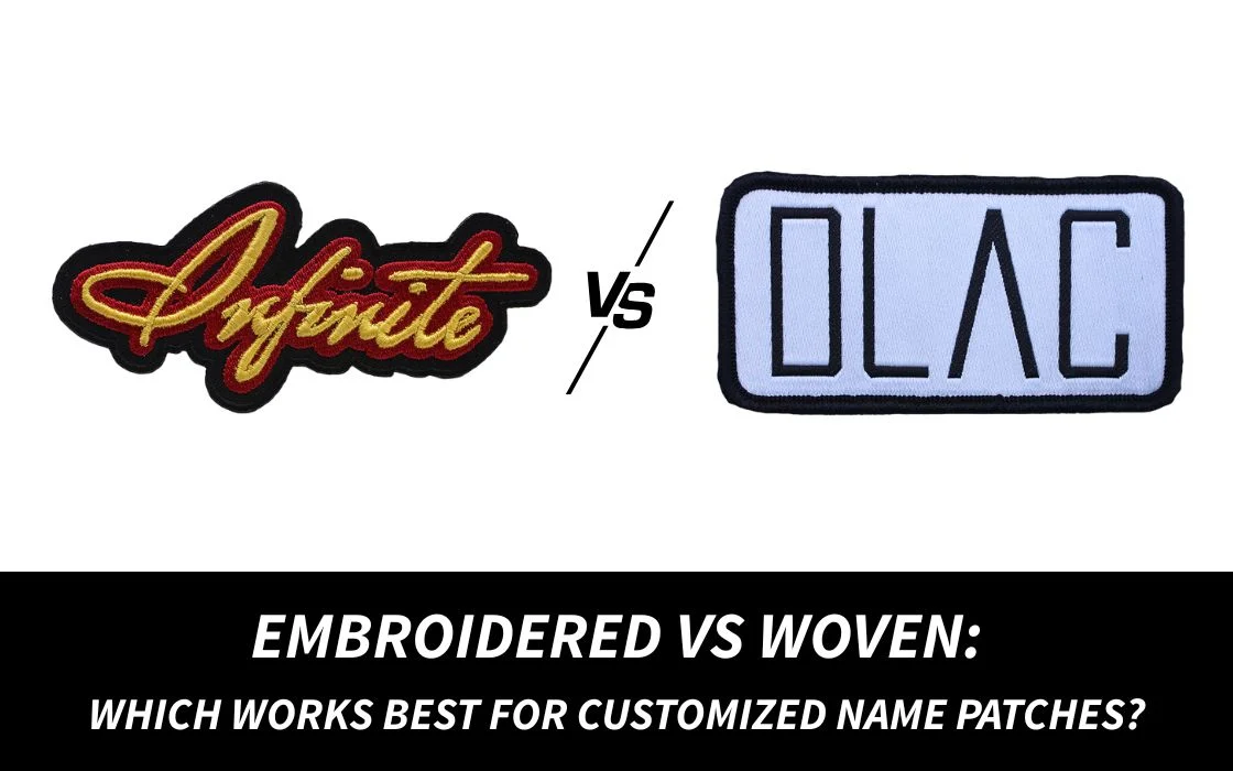 Materials Used in Custom Biker Patches: Embroidered, Woven & PVC