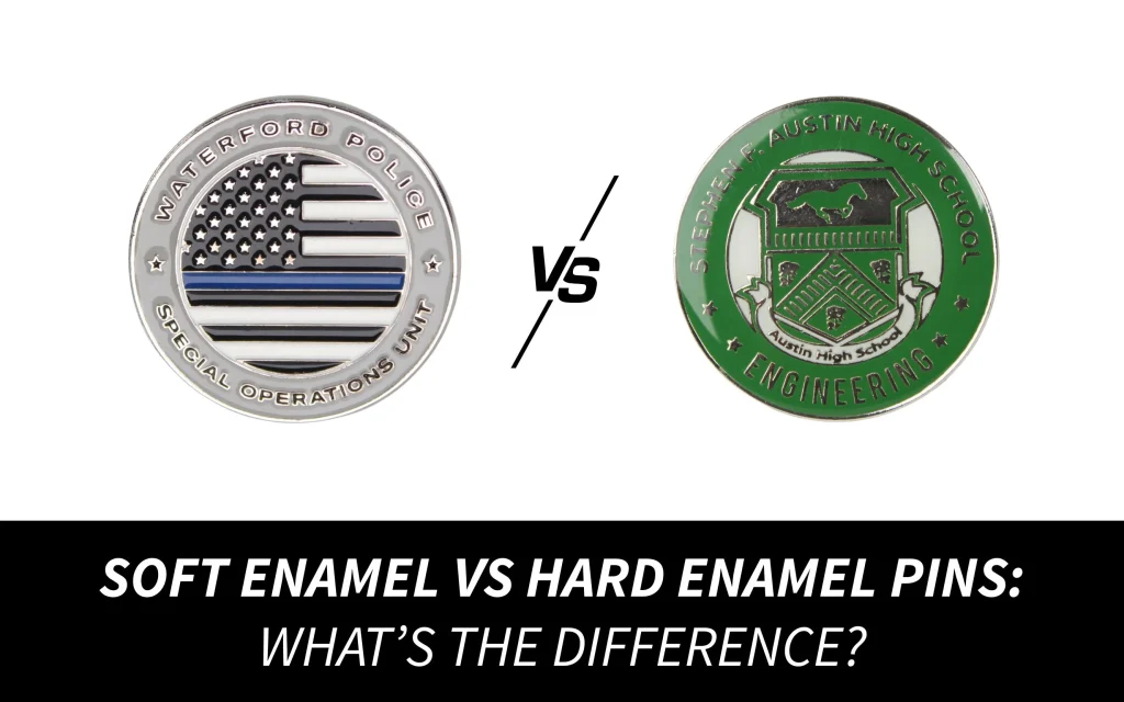 Soft vs Hard Enamel Pins: Guide to Custom Enamel Pins